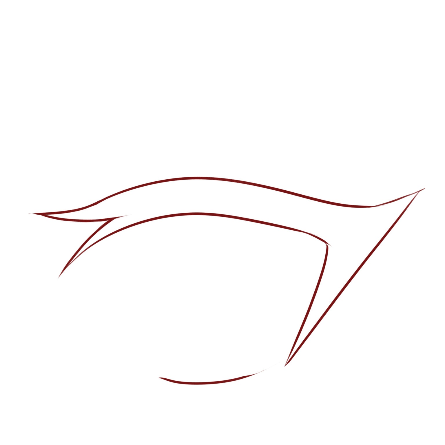 How to draw anime eyes front view – different styles, ages, male and ...